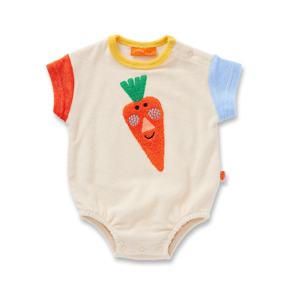 Pocket Patch Terry Short Sleeve Bodysuit – Halcyon Nights